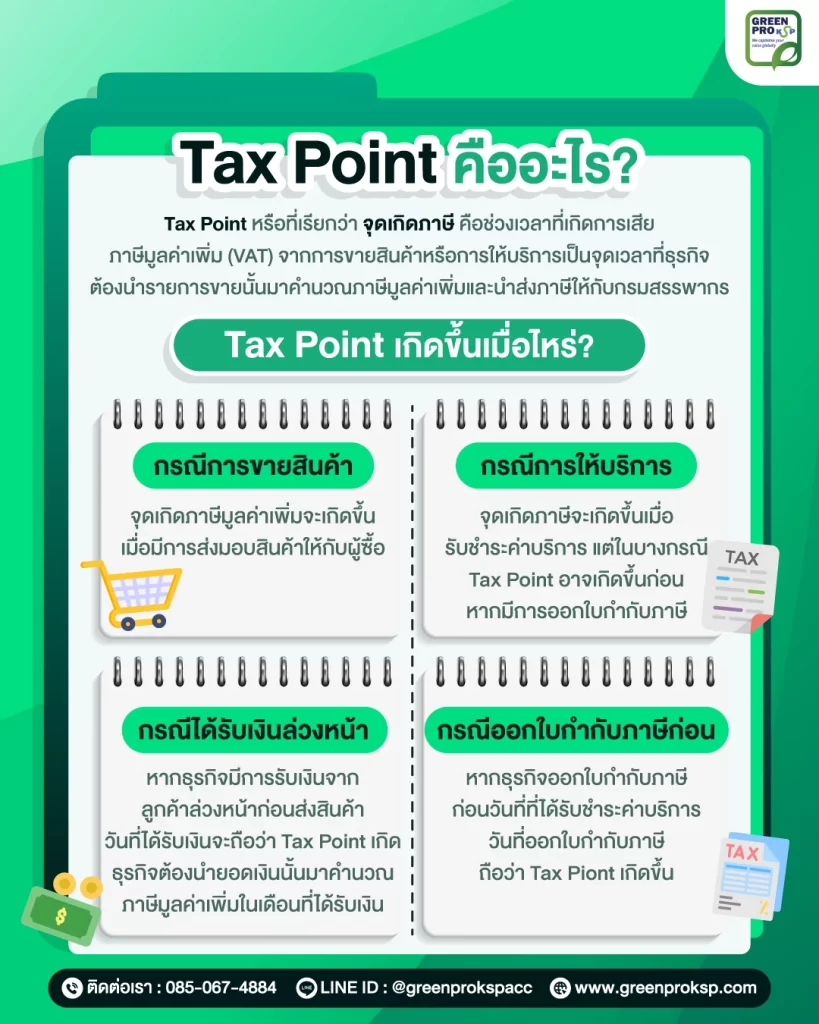 Tax Point คืออะไร?